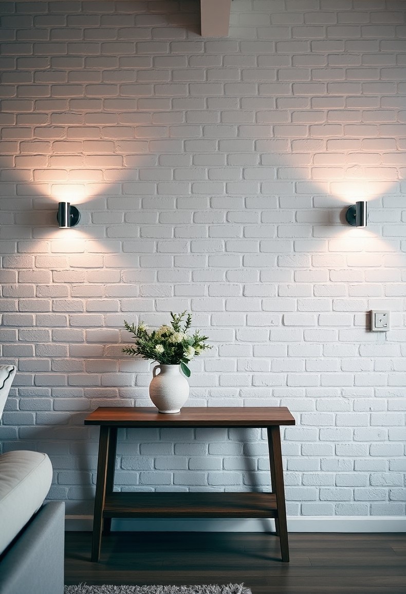 17 Whitewashed Brick Wall Ideas for a Soft Look - Comfy Nesting