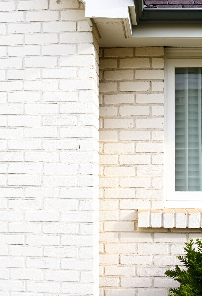 17 Whitewashed Brick Wall Ideas for a Soft Look - Comfy Nesting
